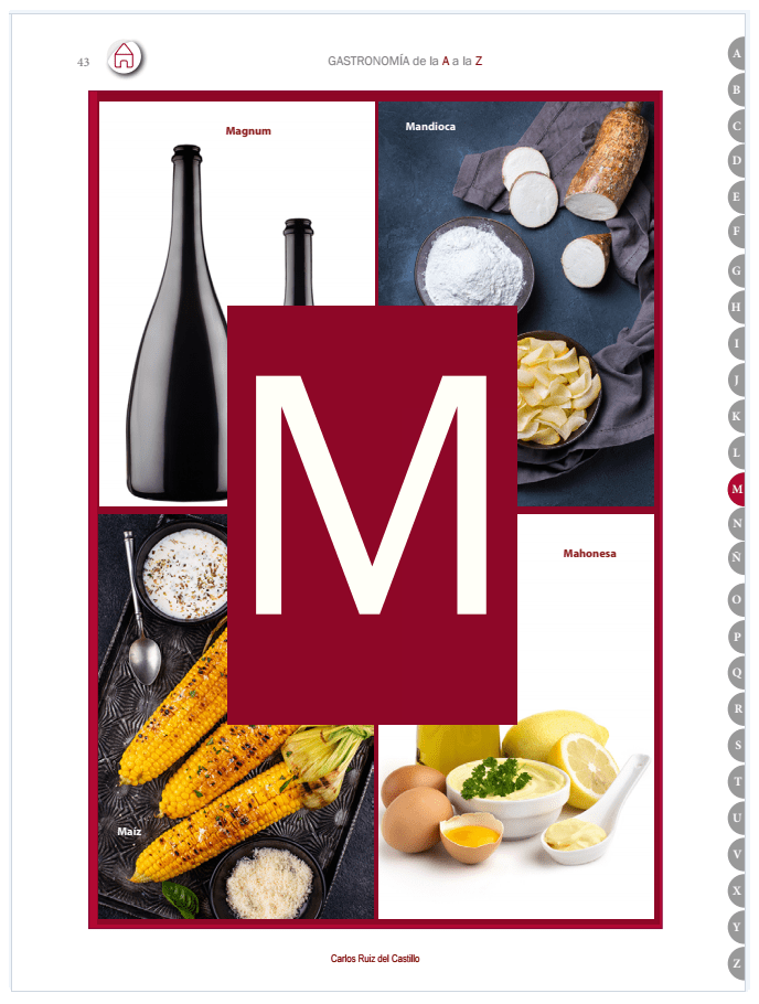 GLOSARIO – Gastronomía de la A a la Z