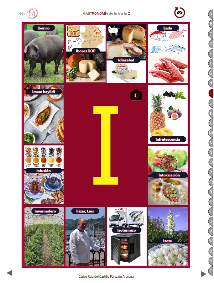 I - Gastronomía de la A a la Z